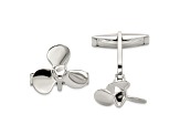 Sterling Silver Propeller Cuff Links - 1BJFDA | JTV