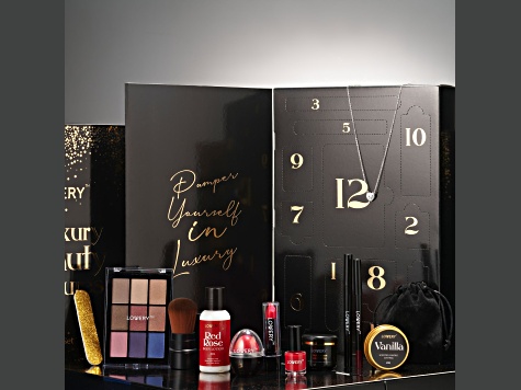 Lovery 12 Days Luxury Beauty Advent Calendar, 22-Pc. Makeup & Skincare ...