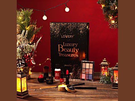 Lovery 12 Days Luxury Beauty Advent Calendar, 22-Pc. Makeup & Skincare ...