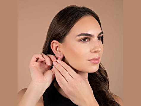 14K Yellow Gold 4-6mm 3 Pack Stud Earrings Set - 1BWC2A | JTV