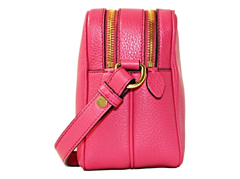Prada Peonia Pink Vitello Phenix Leather Double Zip Prada Peonia Pink Vitello Phenix Leather Double Zip