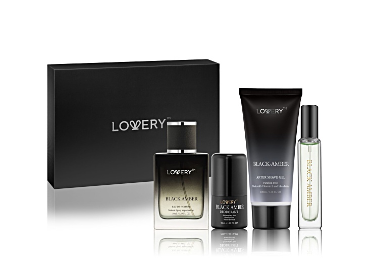 Lovery 4-Pc Black Amber Gift Set - 1CG1NA | JTV