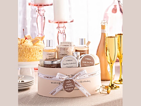 Lovery Birthday Gift Basket Set, 14pc - 1DG35A | JTV