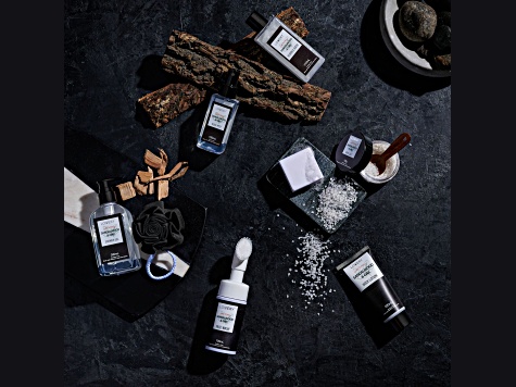 Lovery Luxury Spa Kit for Men - Sandalwood & Oak Scented Bath Gift Set ...