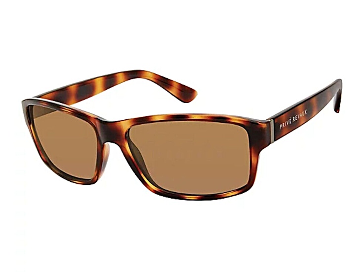 Prive Revaux The Typhoon Tortoise Frame / Brown Lenses Rectangular ...