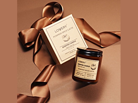 Lovery Pumpkin Spice Latte Candle Gift Set - 1IQSGA | JTV