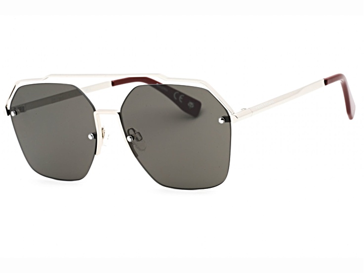 Prive Revaux One Palladium Round Frame / Gray Lenses Sunglasses ...