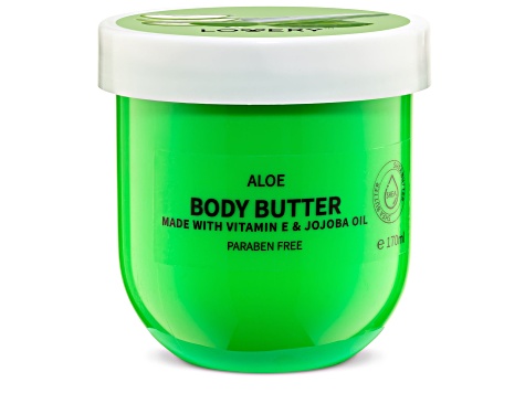 Lovery Aloe Whipped Body Butter - 5.7oz Jar - 1WJLYB | JTV