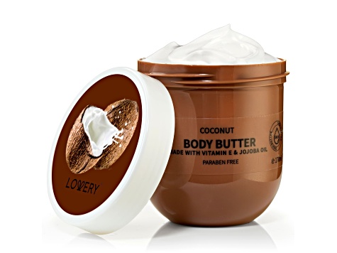 Lovery Coconut Whipped Body Butter - 5.7oz Jar - 1WJLYF | JTV