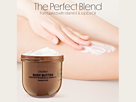 Lovery Coconut Whipped Body Butter - 5.7oz Jar - 1WJLYF | JTV