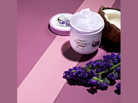 Lovery Lavender and Coconut Whipped Body Butter - 5.7oz Jar - 1WJLYH | JTV