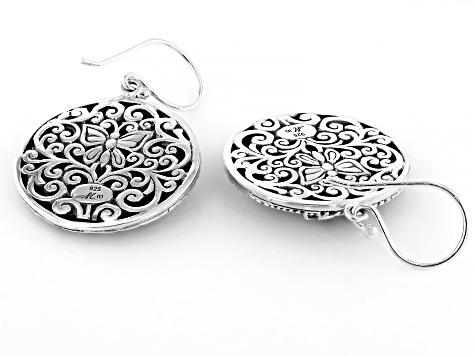 Sterling Silver Butterfly & Floral Earrings - BAL290 | JTV
