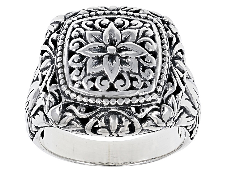 Sterling Silver Floral Ring - BAL300 | JTV