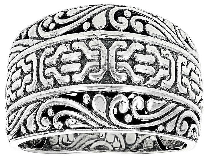 Sterling Silver Detailed Ring - BAL547 | JTV