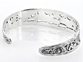 Sterling Silver Bali Landscape Design Bracelet - BAL575 | JTV.com