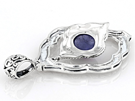 Tanzanite Sterling Silver Pendant 11x9mm - BAL600 | JTV