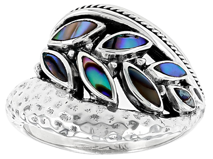 Abalone Shell Sterling Silver Ring - BAL736 | JTV