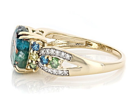 Aquadite® 10k Yellow Gold Ring 2.43ctw - CGD258 | JTV