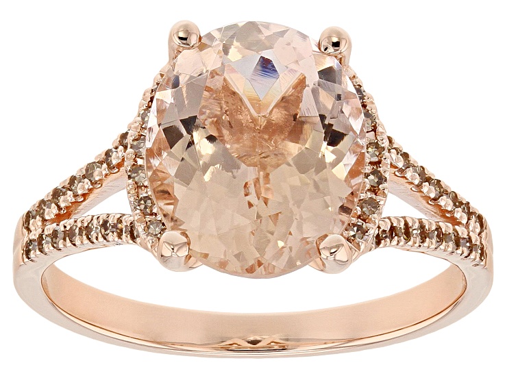 Pink Morganite 14k Rose Gold Ring 2.86ctw - CGW1434 | JTV
