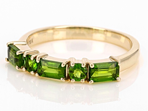Chrome Diopside 10k Yellow Gold Ring 1.01ctw - CLG466 | JTV