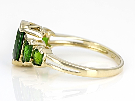 Chrome Diopside 10k Yellow Gold Ring 2.35ctw - CLG680 | JTV