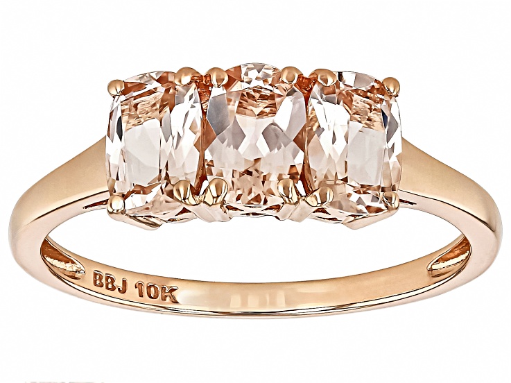 Morganite 10k Rose Gold Ring 1.22ctw - CLG809 | JTV