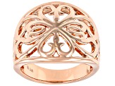 Copper Filigree Band Ring - COP1037 | JTV