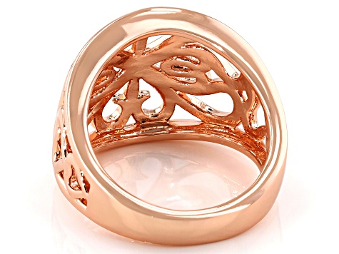 Copper Filigree Band Ring - COP1037 | JTV