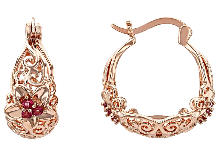 Pink Topaz Earrings | JTV