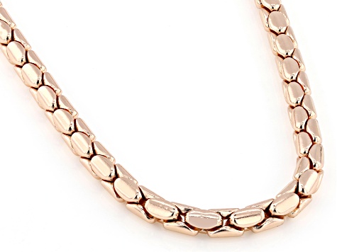 Copper 5mm Cardano 18" Chain Necklace - COP1433 | JTV
