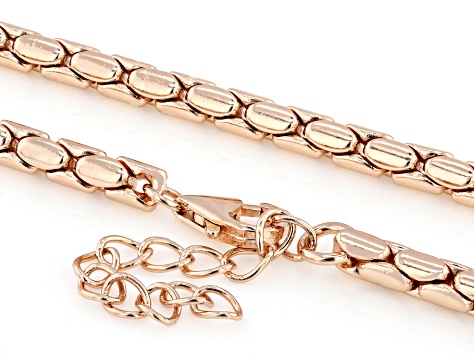 Copper 5mm Cardano 18" Chain Necklace - COP1433 | JTV