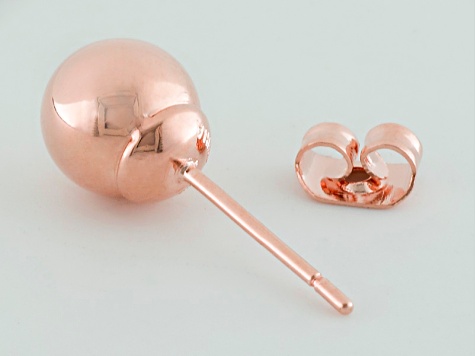 Copper Stud Earrings - COP672 | JTV