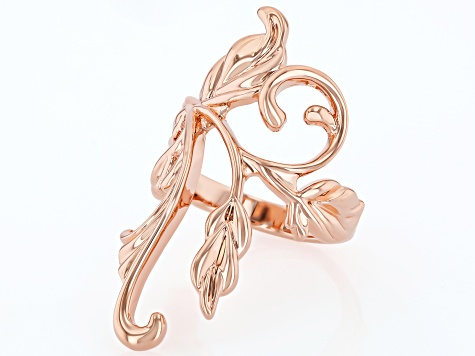 Copper Leaf Ring - COP848 | JTV