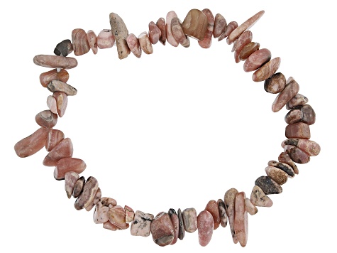 Multi-Color Assorted Gemstone Set of 10 Chip Stretch Bracelets ...