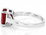 Red Mahaleo® Ruby Rhodium Over Sterling Silver Ring 3.07ctw - CTB2144 | JTV