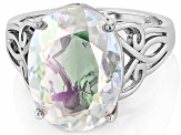 Zero Jupiter™ Quartz Rhodium Over Sterling Silver Ring 6.97ct - CTB2194 ...