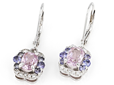 Pink Kunzite Rhodium Over Sterling Silver Ring 2.68ctw - CTB748 | JTV