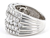 White Diamond 14k White Gold Wide Band Ring 3.00ctw - DOE111 | JTV