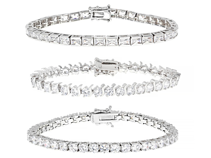 White Gemstone Bracelets | JTV