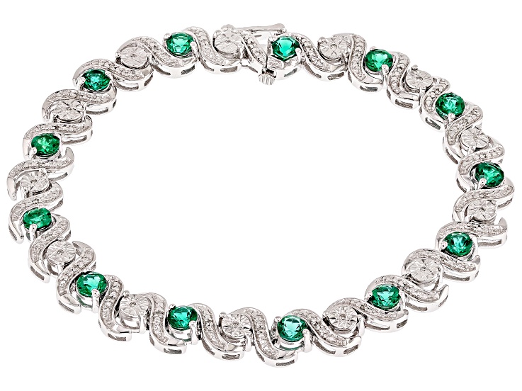 Lab Created Emerald Bracelets | JTV