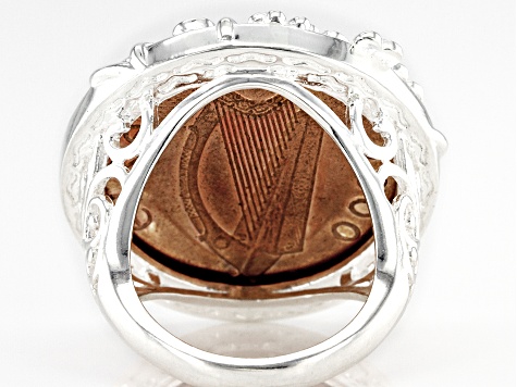 Sterling Silver 2P Coin Ring - IRE556 | JTV