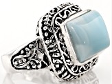 Blue Larimar Sterling Silver Ring. - JCH217 | JTV