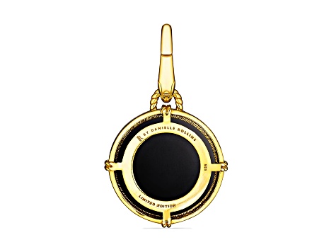 Judith Ripka Couture Ocean Reef Anchor Black Onyx and Blue Topaz 18K ...