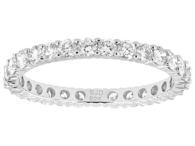 Lab-Grown Diamond Silver Rings | JTV