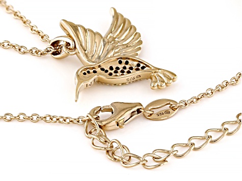 White Cubic Zirconia 18k Yellow Gold Over Silver Whimsy Collection ...