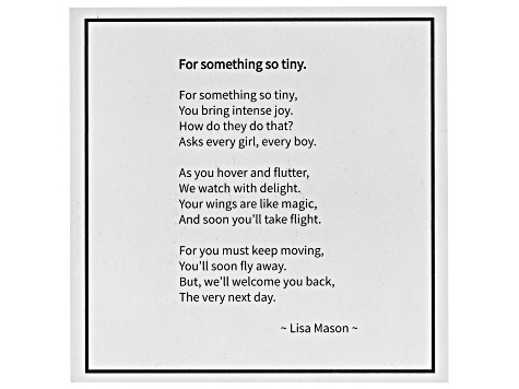 White Cubic Zirconia Platinum Over Silver Whimsy Collection Ring 0.23ctw - LMB070A | JTV