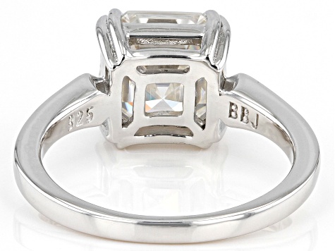 Moissanite Platineve Ring 3.98ctw DEW. - MFJ080A | JTV