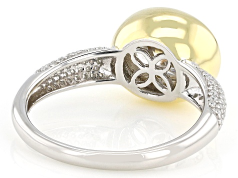 Moissanite Platineve Two Tone Ring 2.36ctw DEW. - MFJ838 | JTV