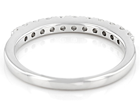 Moissanite Platineve Band .33ctw DEW - MOJ400A | JTV