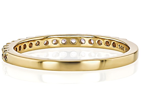 Pink Sapphire 14k Yellow Gold Band Ring - PAC746 | JTV